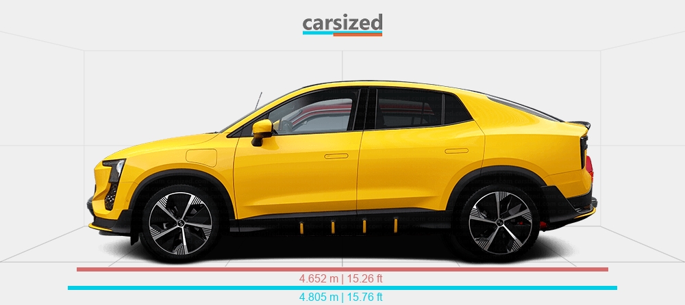 Dimensions: Aiways U6 2021-present vs. Opel Rekord 1982-1986