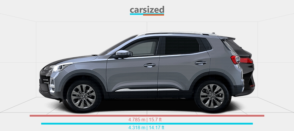 Dimensions: DR Automobiles DR4.0 2021-present vs. BYD Seal U 2023-present