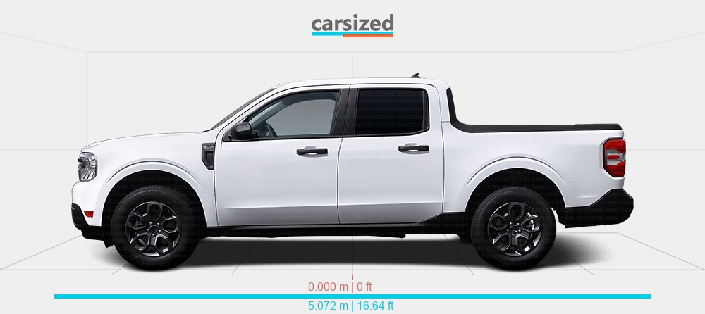 Dimensions: Ford Maverick 2021-present vs. Volvo 900 1990-1998