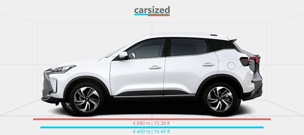 Dimensions: Kaiyi X3 Pro 2020-present vs. Subaru Solterra 2022-present
