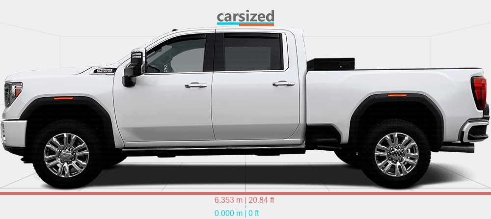 Dimensions: Lotus Elan 1962-1973 vs. GMC Sierra 2019-2023