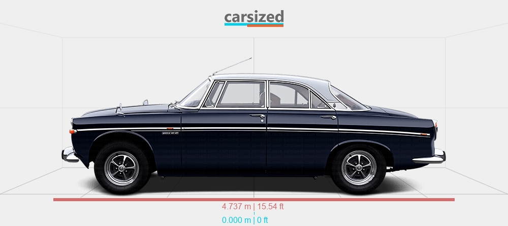Dimensions: Mitsubishi Mirage/Space Star 2016-2020 vs. Rover 3.5 Litre ...