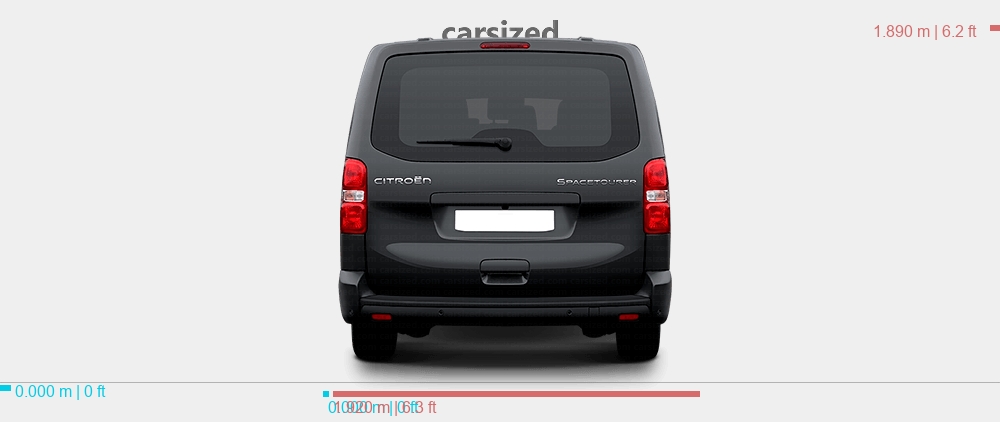 Dimensions: GAC GS3 Emzoom 2023-present vs. Citroën SpaceTourer 2024 ...