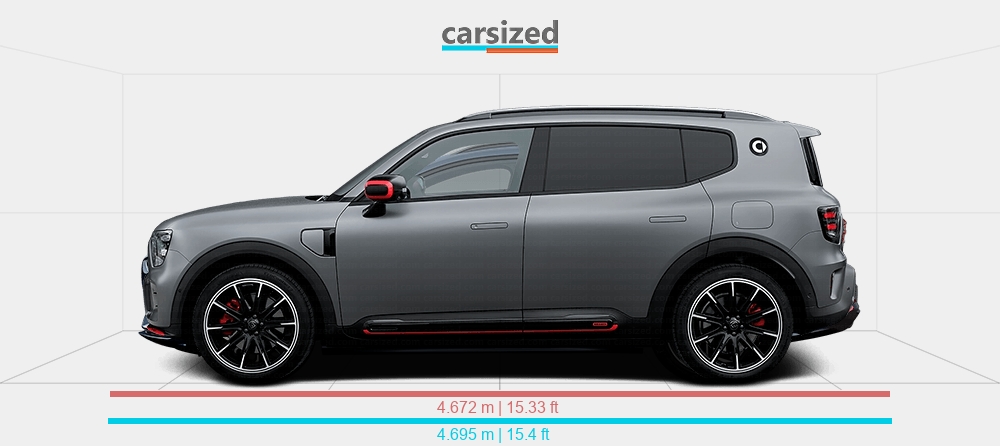 Dimensions: smart #5 2024-present vs. Ford Focus 2022-present