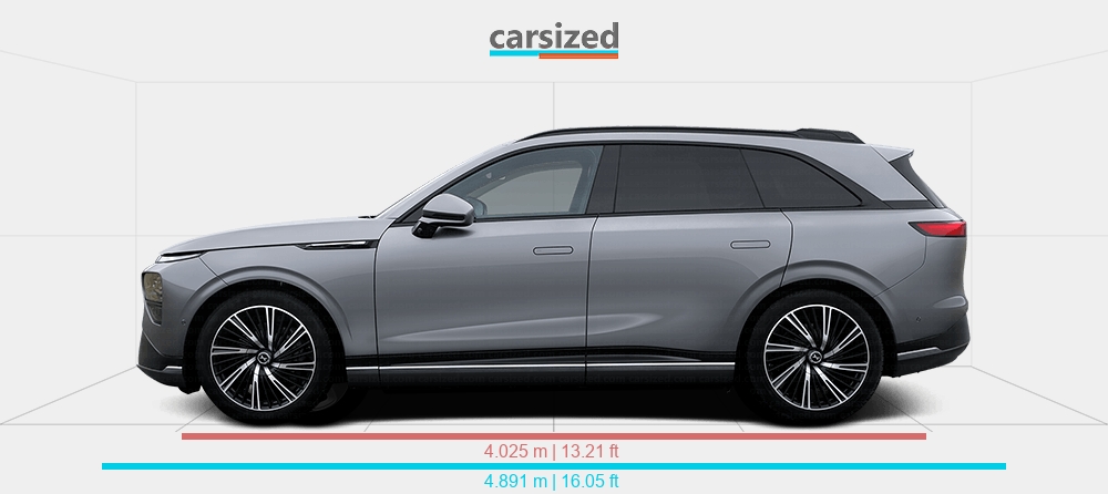 Dimensions: XPeng G9 2022-present vs. JAC E30X 2023-present