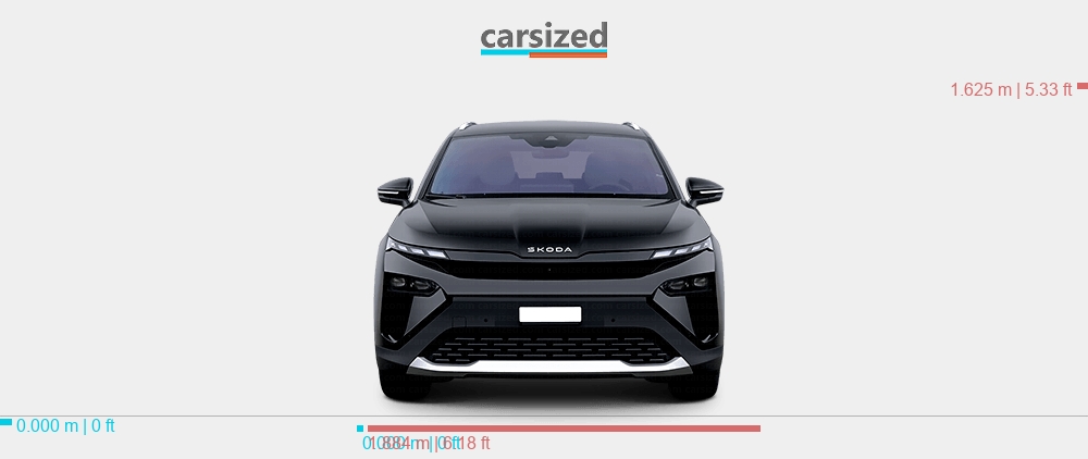 Dimensiones: Toyota 4Runner 2016-presente vs. Skoda Elroq 2025-presente