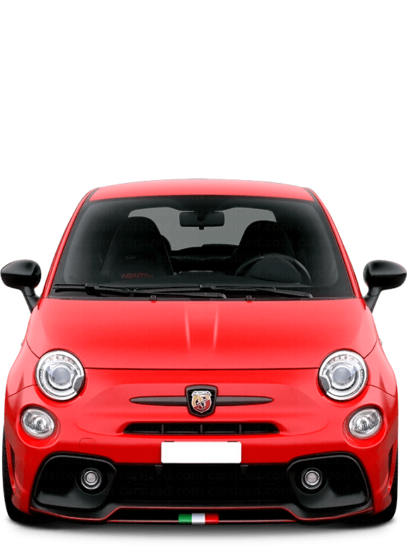 Dimensions: Abarth 500 2016-2022 vs. Audi Q6 e-tron 2024-present