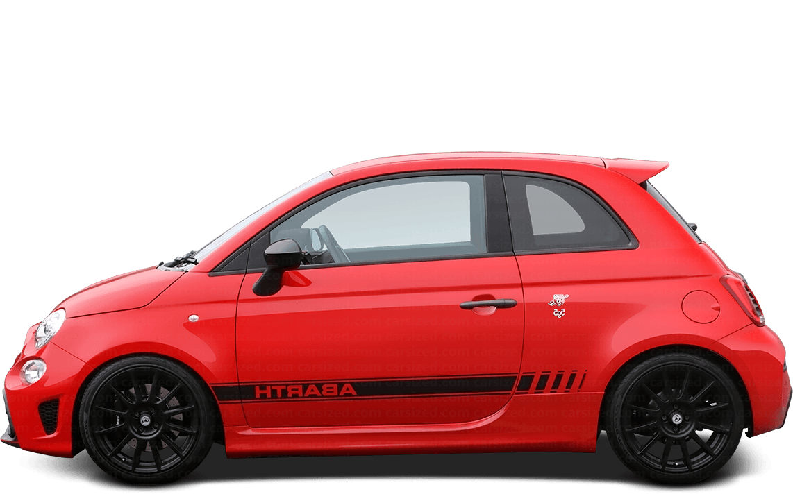 Dimensions: Ford Explorer 2015-2019 vs. Abarth 500 2016-2022