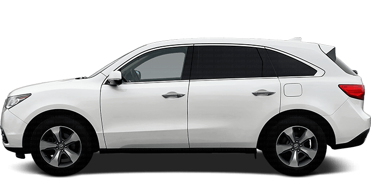 Acura MDX 2013-2016 Dimensions Side View