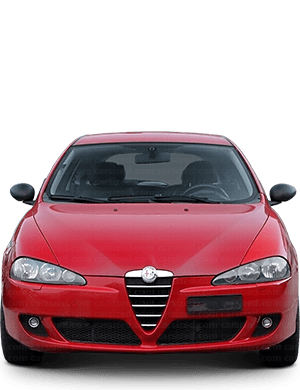 Alfa Romeo 147 2005-2006 Dimensions Front View
