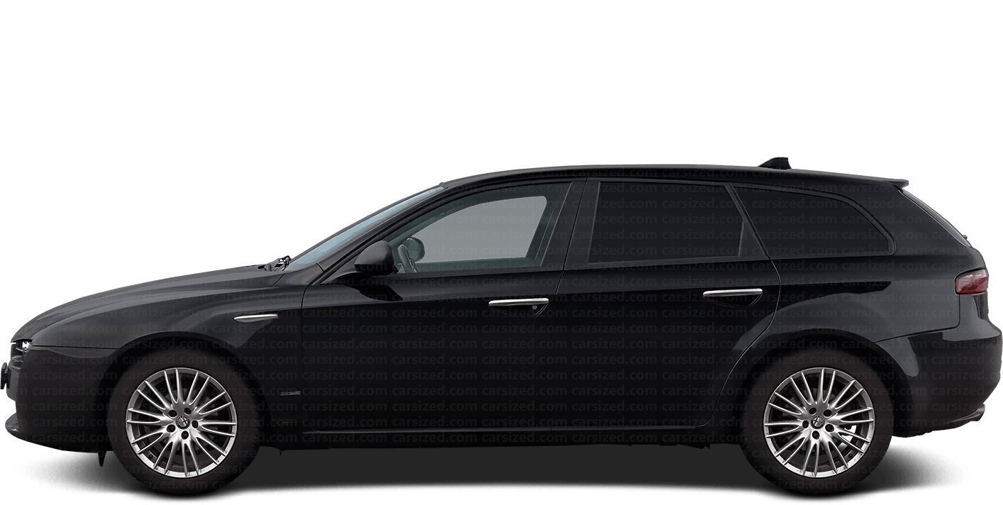 Abmessungen: Alfa Romeo 159 2004-2011 vs. Volkswagen T-Cross 2024-heute