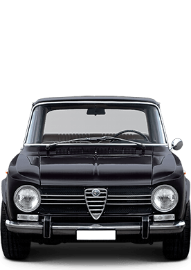 Alfa Romeo Giulia 1964-1972 Dimensions Front View