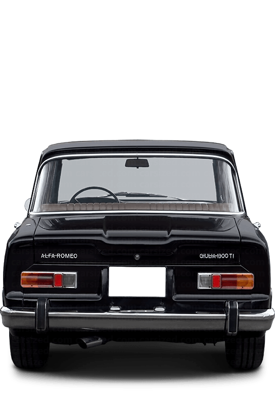 Dimensions: Alfa Romeo Giulia 1964-1972 vs. Pontiac GTO 1964-1967