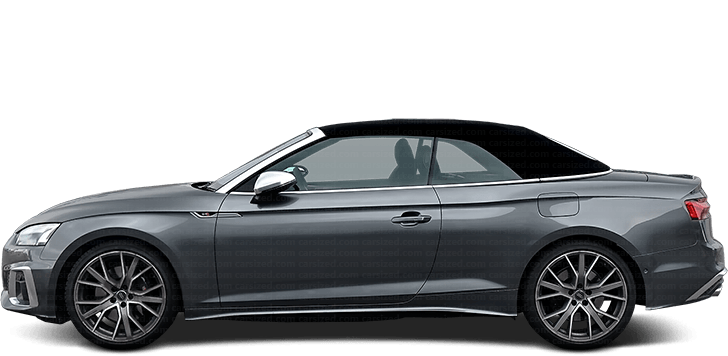 Audi A5 2020-present Dimensions Front View