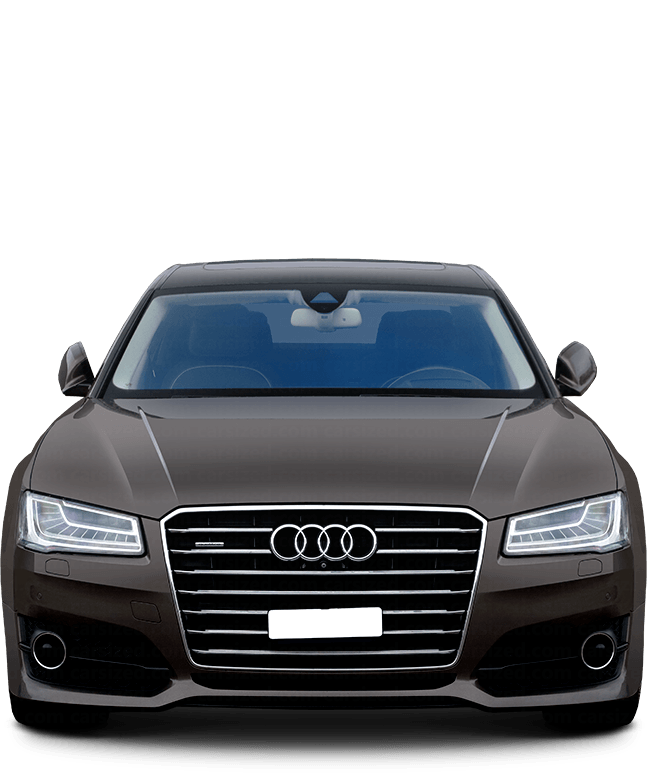 Audi A8 2013-2017 Dimensions Front View
