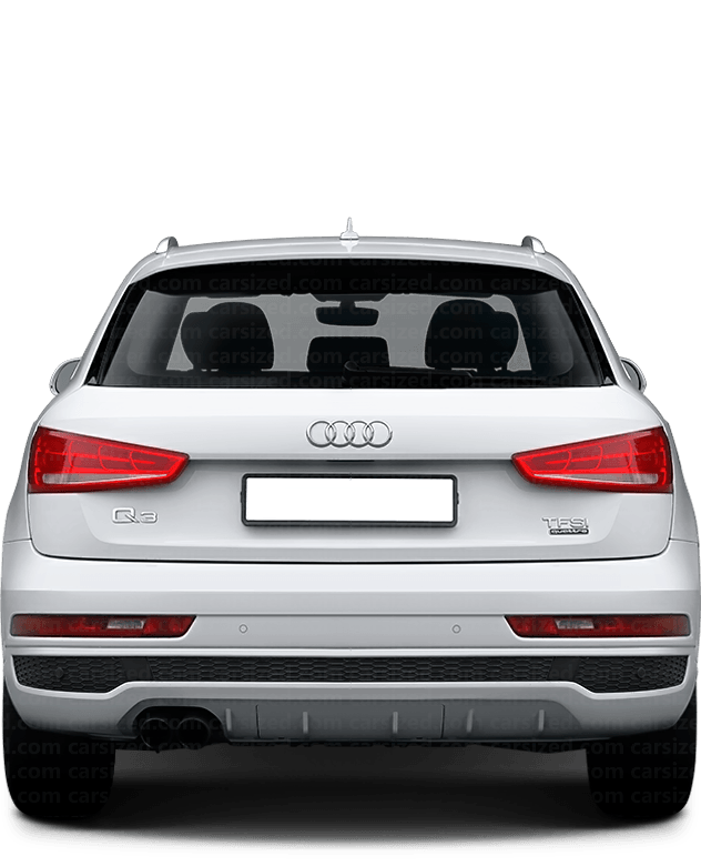 Dimensions: Audi Q3 2025-present vs. Audi Q3 2015-2018