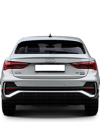 Dimensions: Audi Q3 2018-present vs. Audi Q3 2018-present