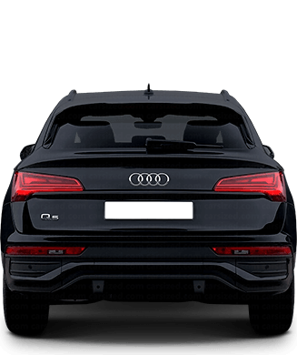 Audi Q5 2020-present Dimensions Rear View