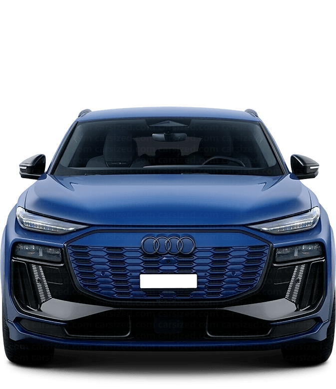 Dimensions: Audi Q6 e-tron 2024-present vs. Mercedes-Benz E-Class 2017-2020