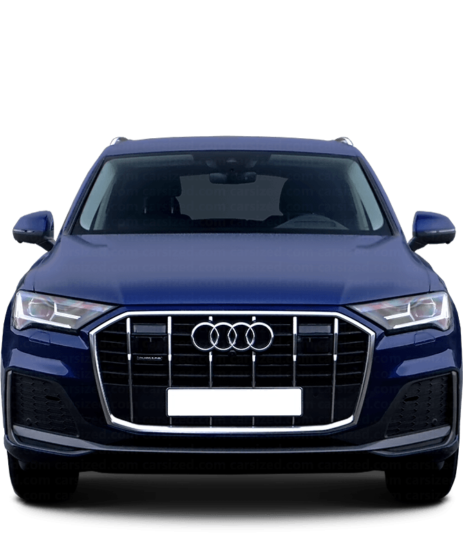 Abmessungen: Audi Q7 2019-heute vs. Audi Q3 2025-heute