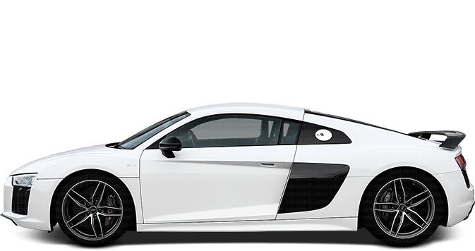 Dimensions: Audi Q6 e-tron 2024-present vs. Audi R8 2015-2018