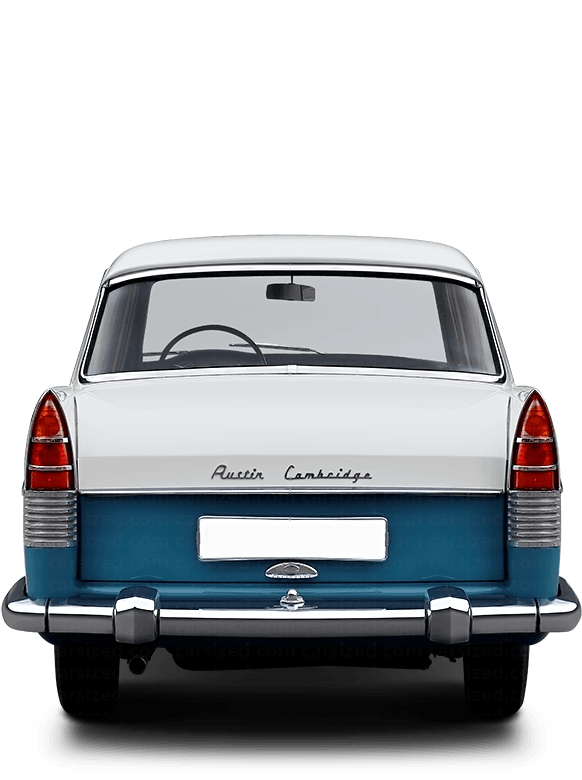 Dimensions: Austin Cambridge 1959-1961 vs. Audi A3 2024-present