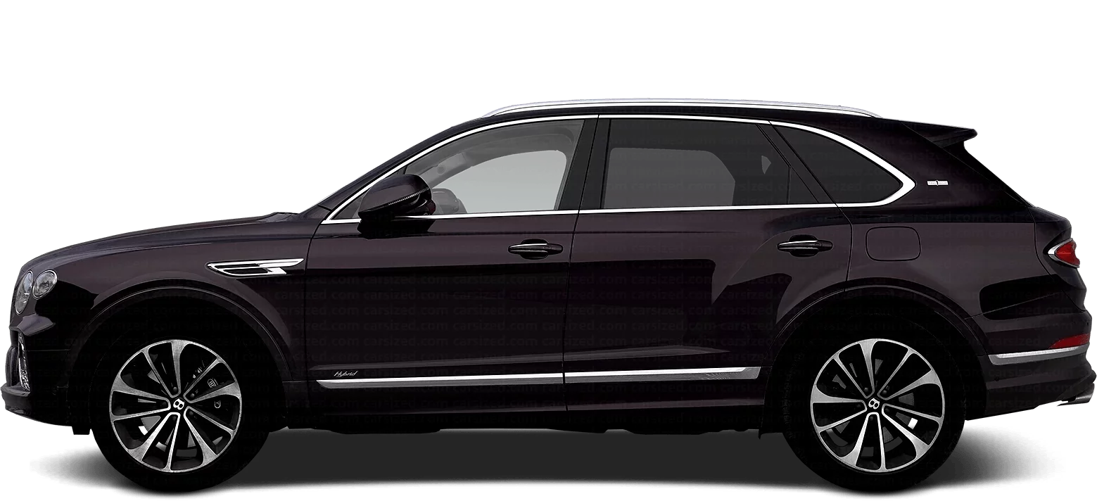 Dimensions: Bentley Bentayga 2020-present vs. Chrysler 300 2007-2010