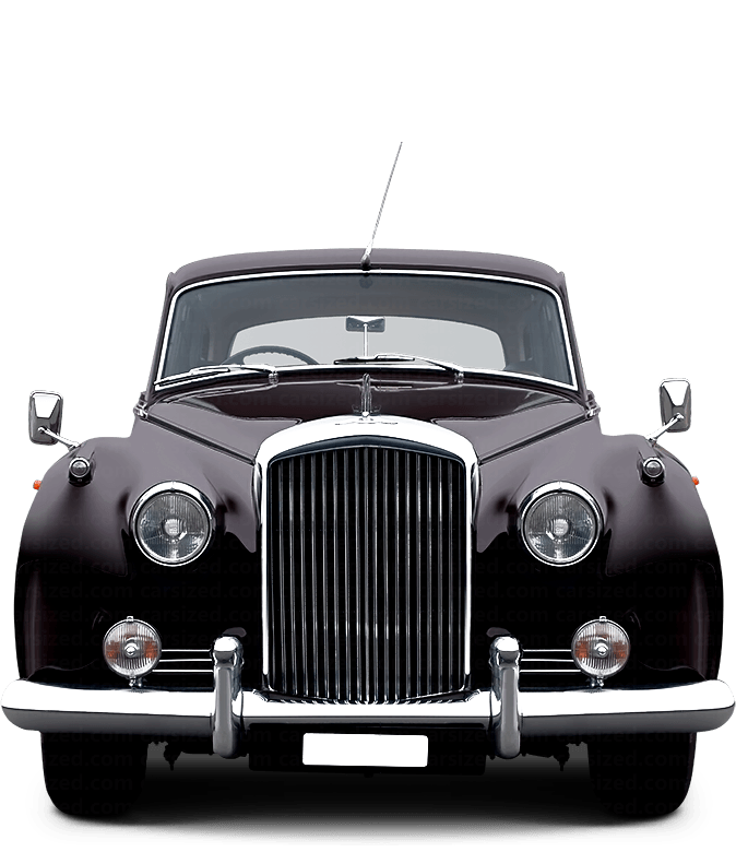 Dimensions: Bentley S 1955-1959 vs. Audi A6 e-tron 2024-present