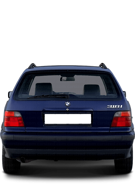 Dimensions: BMW 3-Series 1990-2000 vs. Suzuki Swift 2023-present