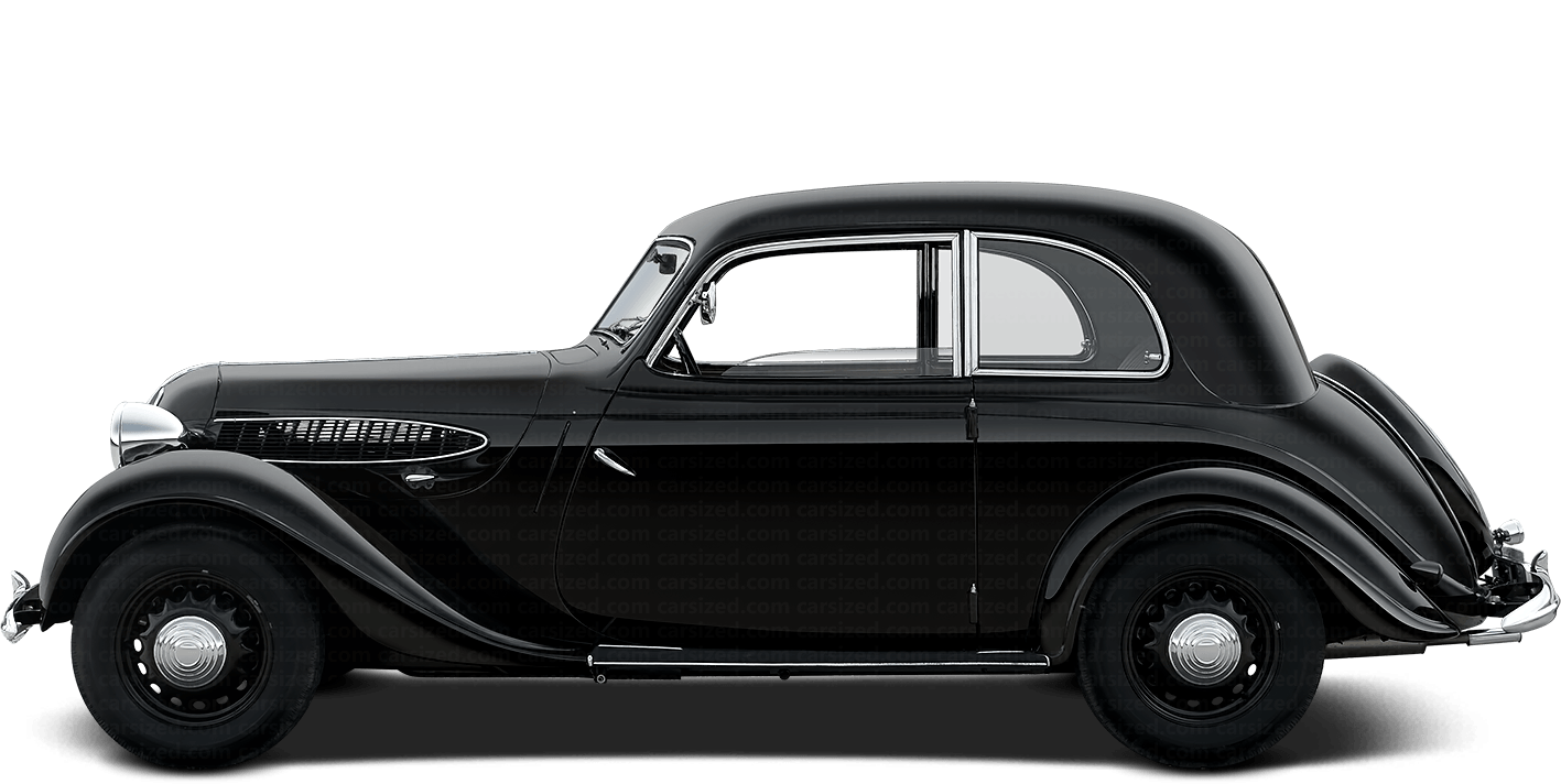 Dimensions: BMW 321 1938-1941 vs. Audi A4 2007-2011