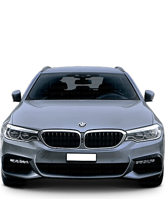 BMW 5-Series 2016-2020 Dimensions Front View