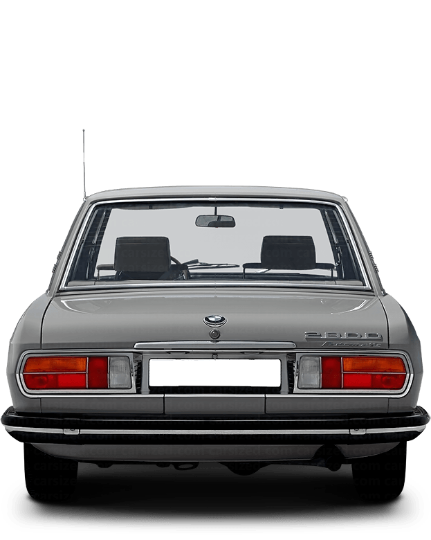 Dimensions: BMW E3 1968-1971 vs. Audi A6 e-tron 2024-present