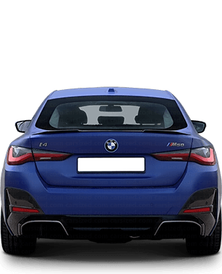 BMW i4 2021-present Dimensions Rear View