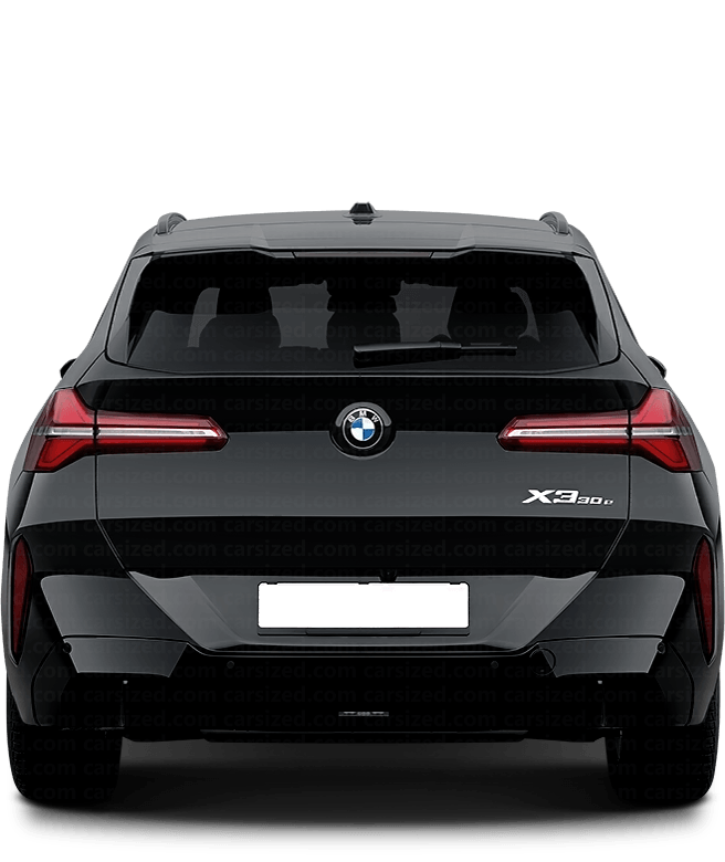 Dimensions: BMW X3 2024-present vs. Mercedes-Benz AMG GT 2021-present