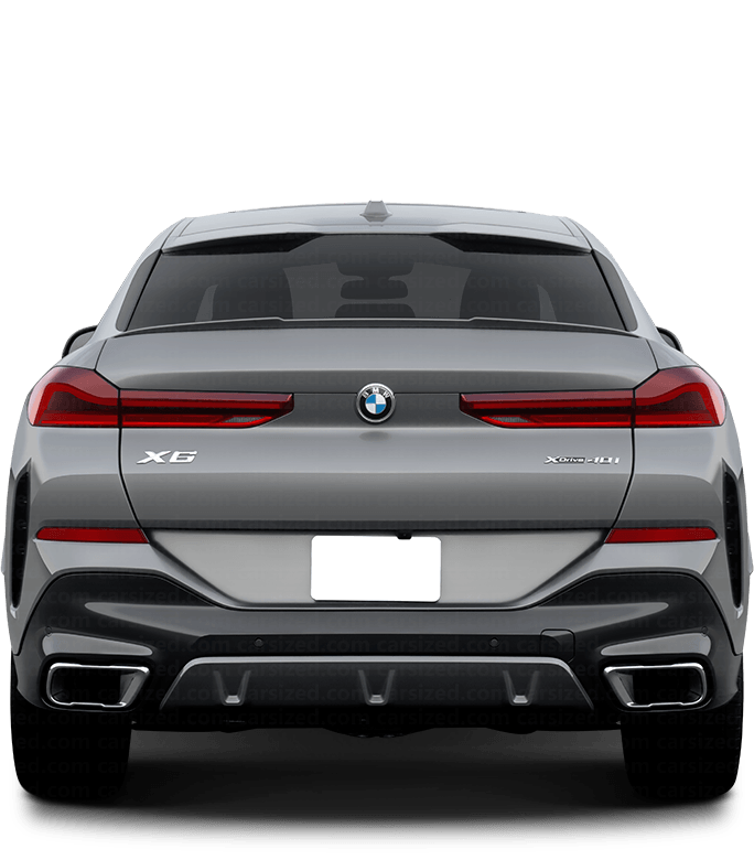 Dimensions: BMW X6 2023-present vs. Audi Q8 2023-present