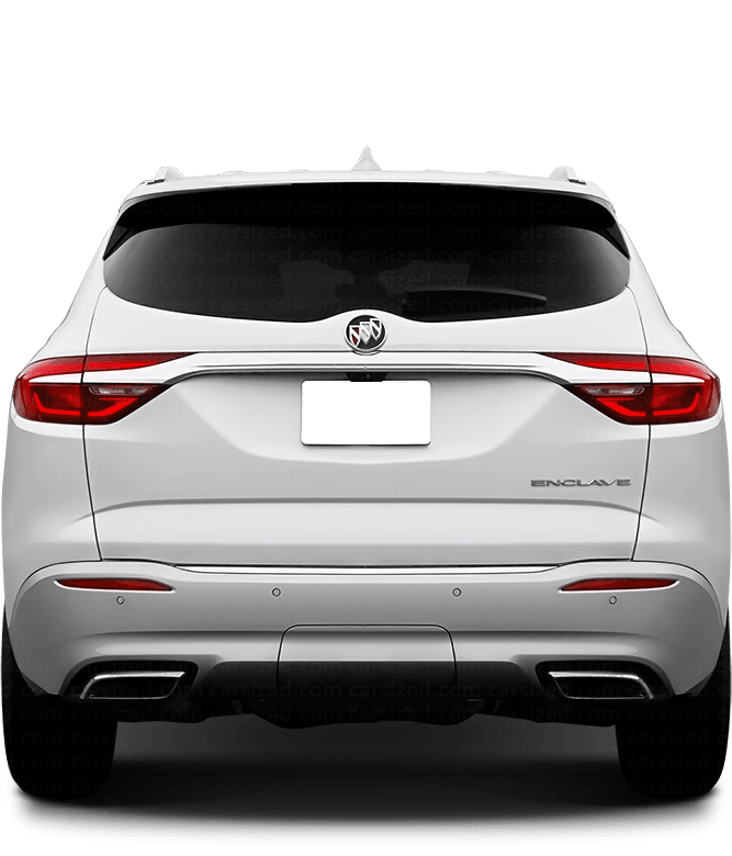 Dimensions: Audi Q6 e-tron 2024-present vs. Buick Enclave 2017-2022