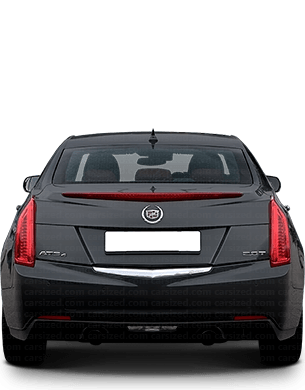 Dimensions: Ferrari Dino 196S 1958-1958 vs. Cadillac ATS 2012-2018