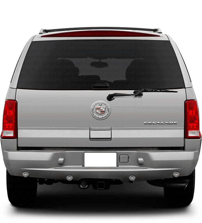 Dimensions: Cadillac Escalade 2001-2006 vs. Jaguar S-Type 1998-2002