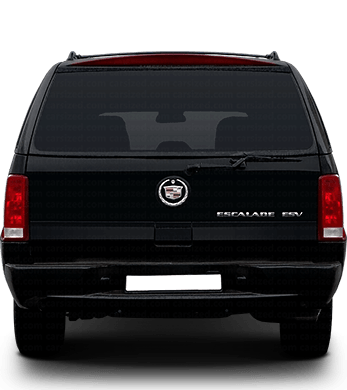 Cadillac Escalade 2003-2006 Dimensions Rear View