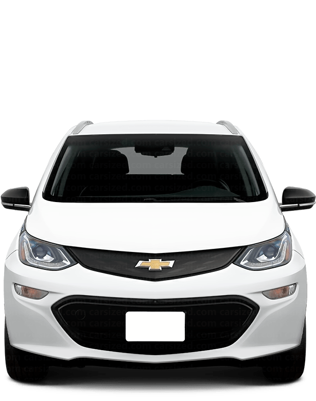 Dimensions: Chevrolet Bolt EV 2016-2019 vs. JAC E10X 2021-présent