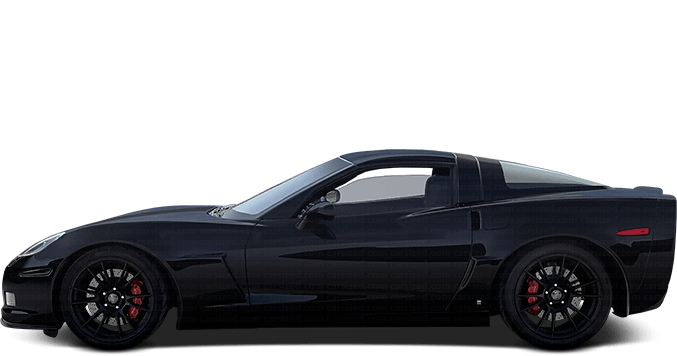 Chevrolet Corvette 2004-2013 Dimensions Side View