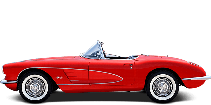 Dimensions: Audi Q6 e-tron 2023-present vs. Chevrolet Corvette 1958-1962