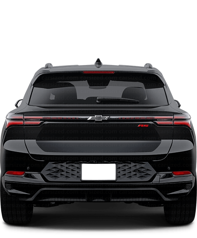 Dimensions: Chevrolet Trax 2023-present vs. Chevrolet Equinox EV 2024 ...