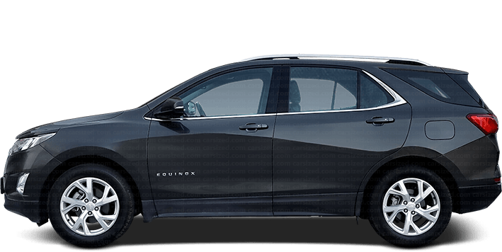 Dimensions: Toyota RAV4 2016-2018 vs. Chevrolet Equinox 2017-2022