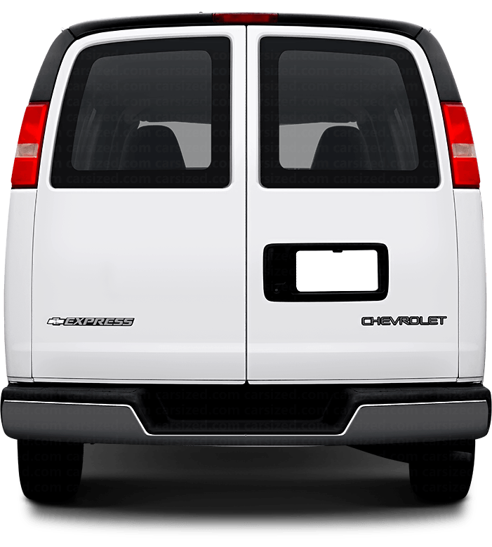 Dimensions: Nissan NV200 2009-2021 vs. Chevrolet Express 2003-present