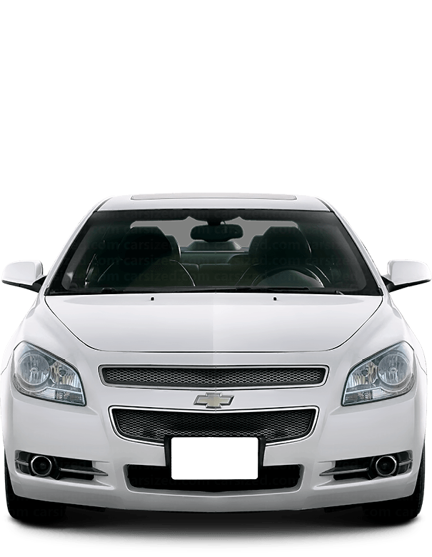 Dimensions: Chevrolet Malibu 2007-2011 vs. Honda Passport 2025-present