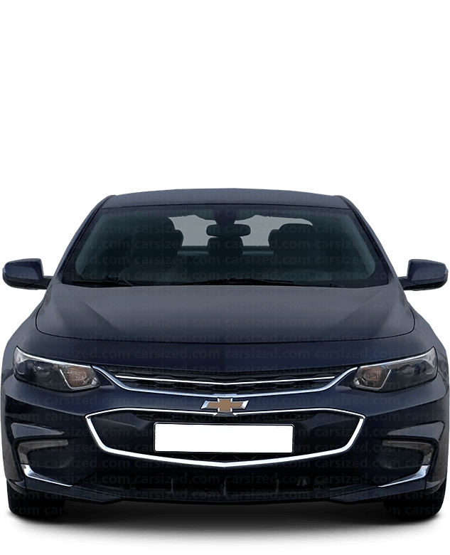 Dimensions: Chevrolet Malibu 2015-present vs. Hyundai IONIQ 9 2025-present