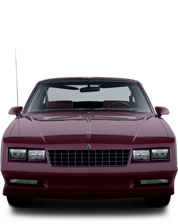 Dimensions: Chevrolet Monte Carlo 1983-1987 vs. Skoda Octavia 2017-2019