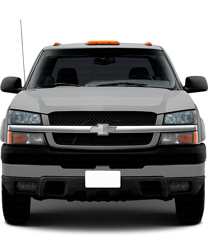 Dimensions: Austin Mini 1967-1970 vs. Chevrolet Silverado 2003-2007