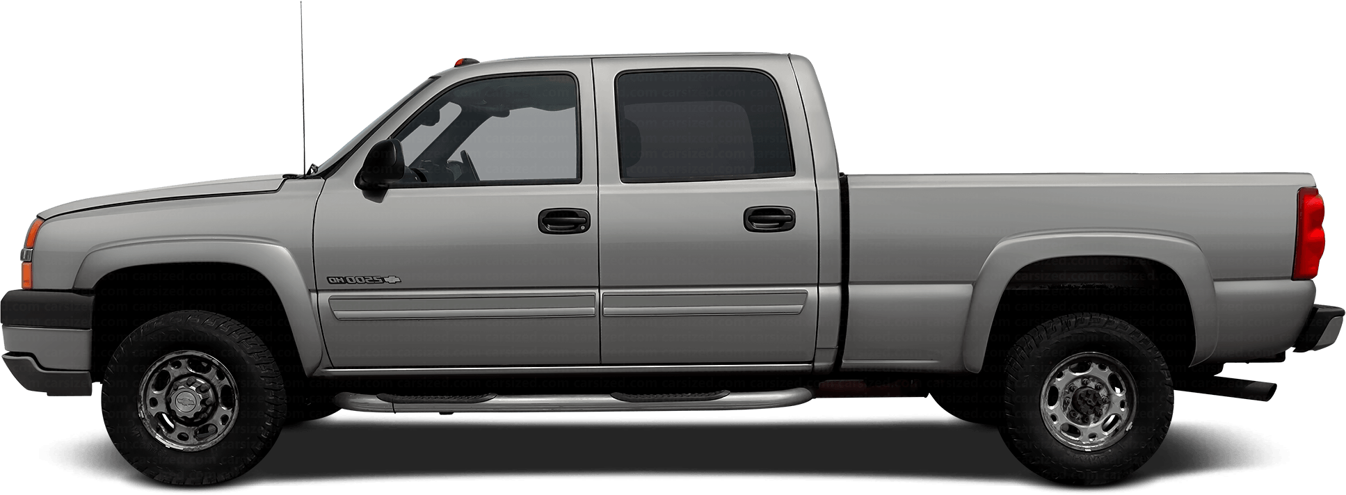 Dimensions: Chevrolet Silverado 2003-2007 vs. Ford Explorer 2019-present